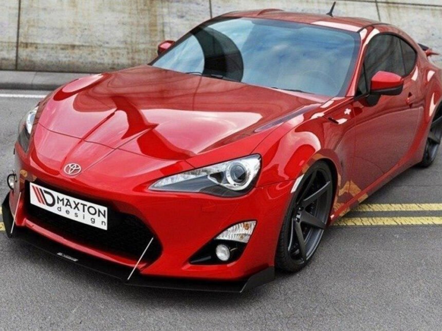 FRONT RACING SPLITTER TOYOTA GT86 (WITH WINGS) – Leeside Tuning ...
