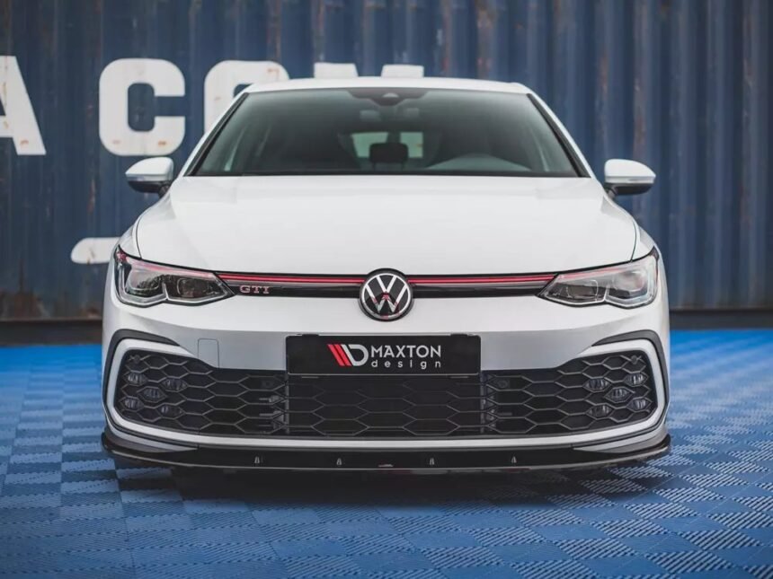 FRONT SPLITTER VW GOLF MK8 GTI / R-LINE (2020-) – Leeside Tuning ...